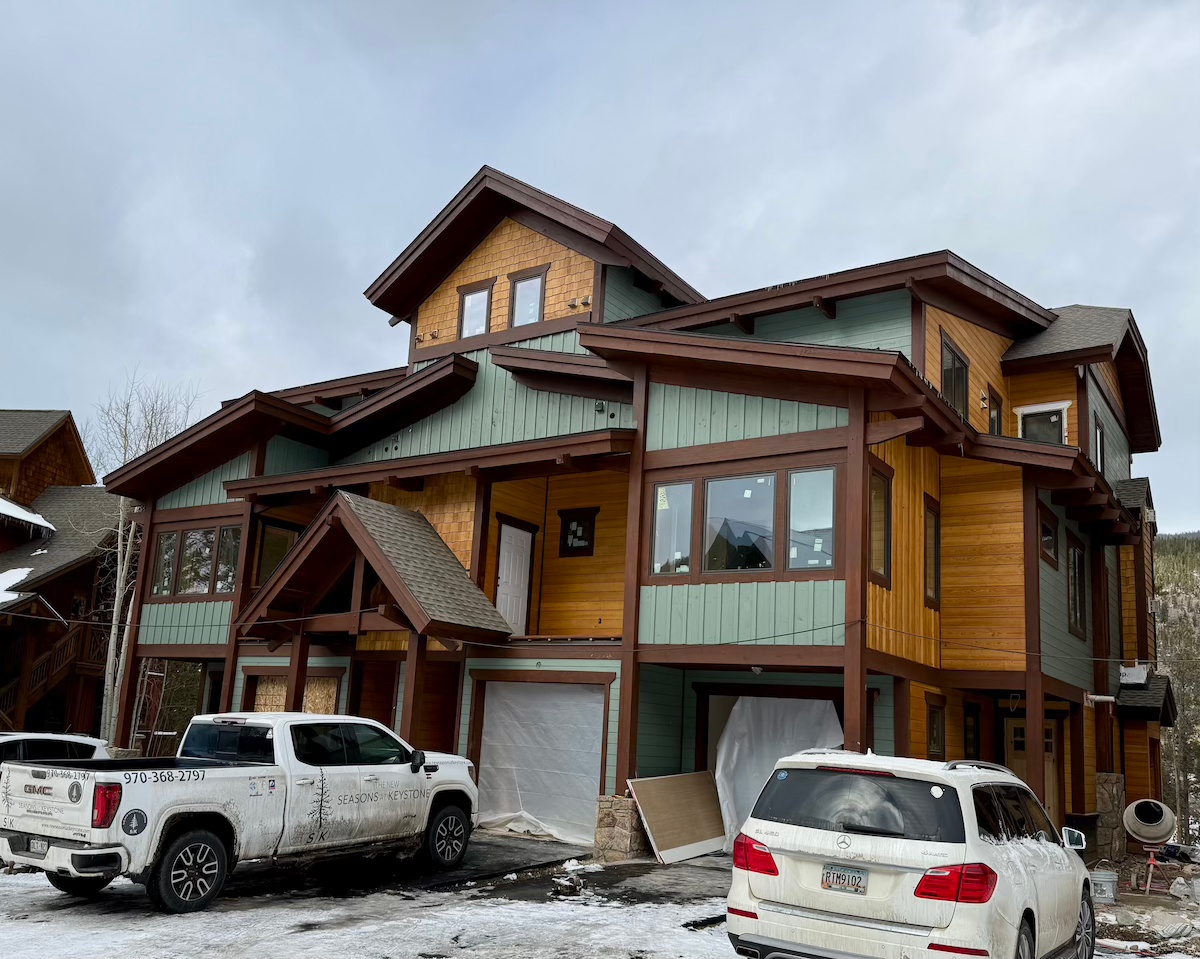 Interior Finishes being Installed | The New Seasons at Keystone